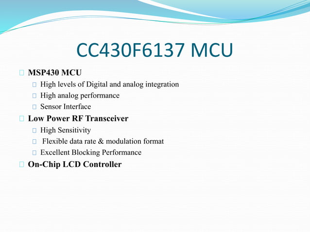 eZ430-Chronos Development Tool (watch) | PPTX