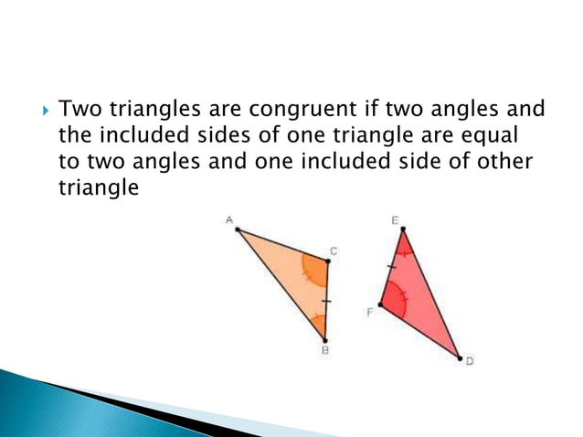 Congruent Triangles | PPT