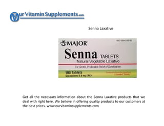 Senna Laxative Tablets | PDF