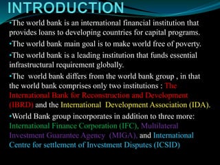 THE WORLD BANK | PPTX