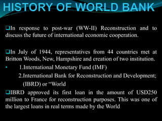 THE WORLD BANK | PPTX
