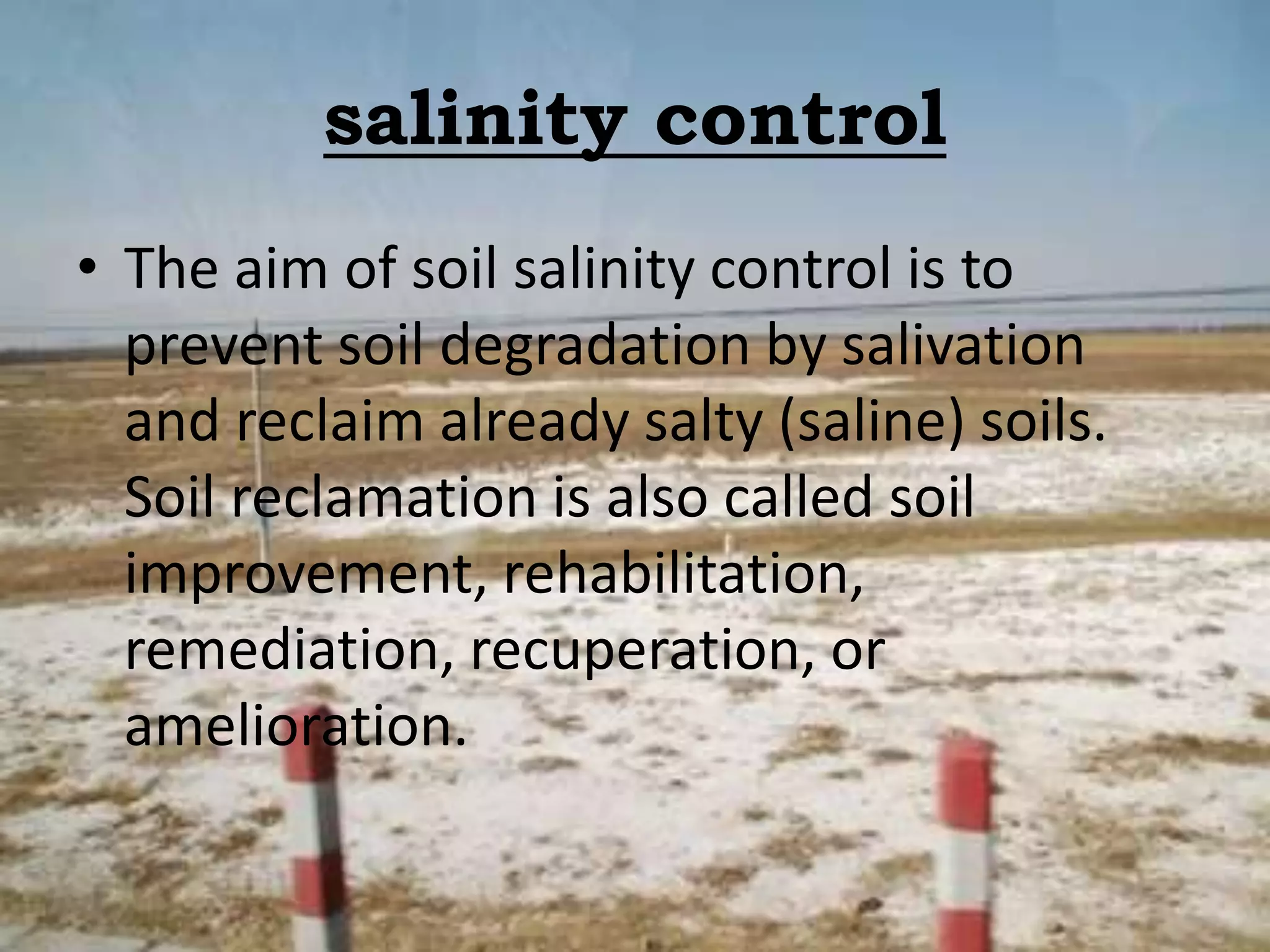 water logging and salinity in pakistan by Musadiq Rehmani | PPTX