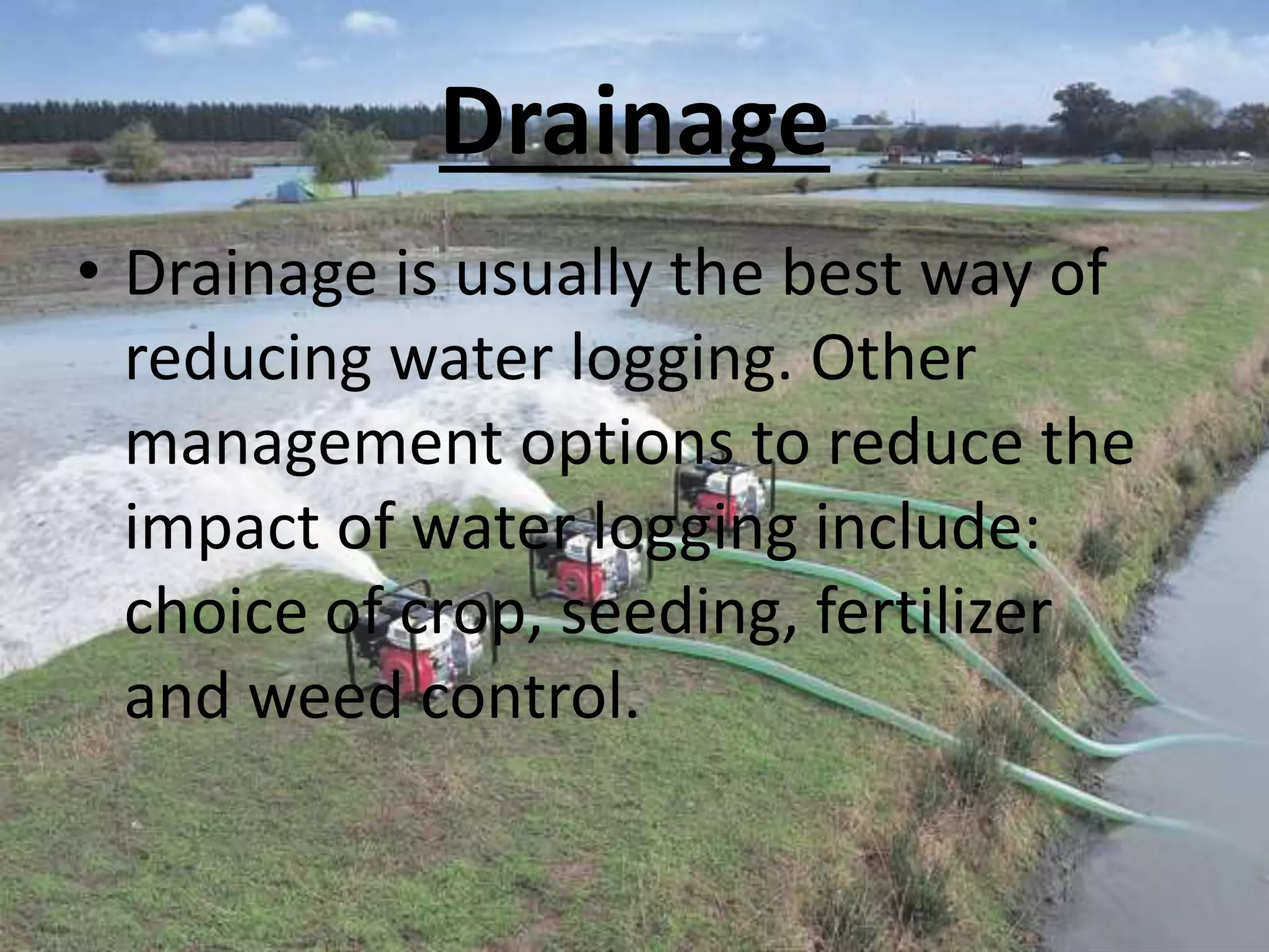 water logging and salinity in pakistan by Musadiq Rehmani | PPTX