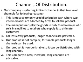 XII Marketing Project Work | PPTX