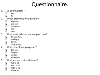 XII Marketing Project Work | PPTX