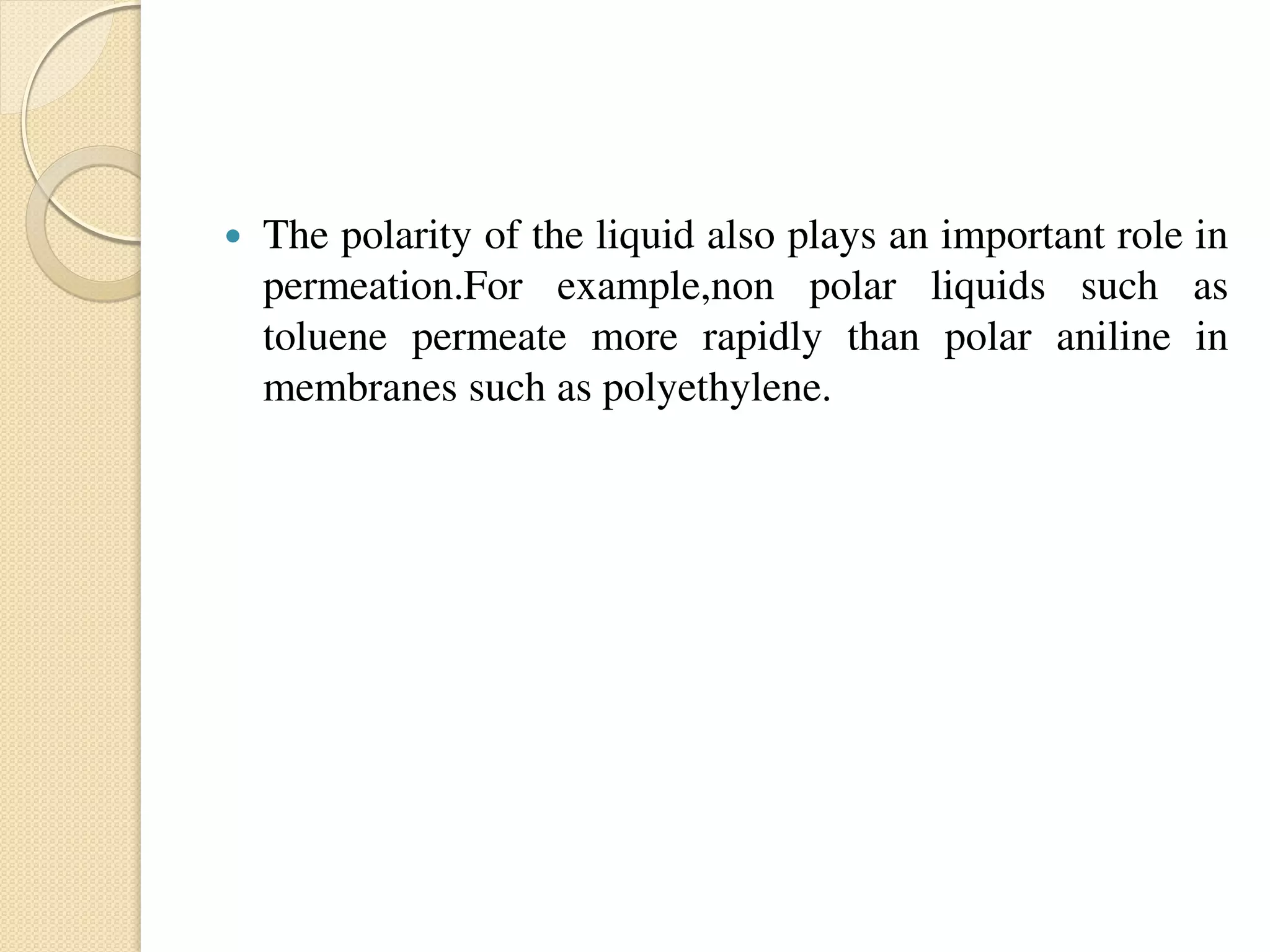 gas and liquid permeation | PDF