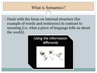 Word Fields in semantics | PPTX