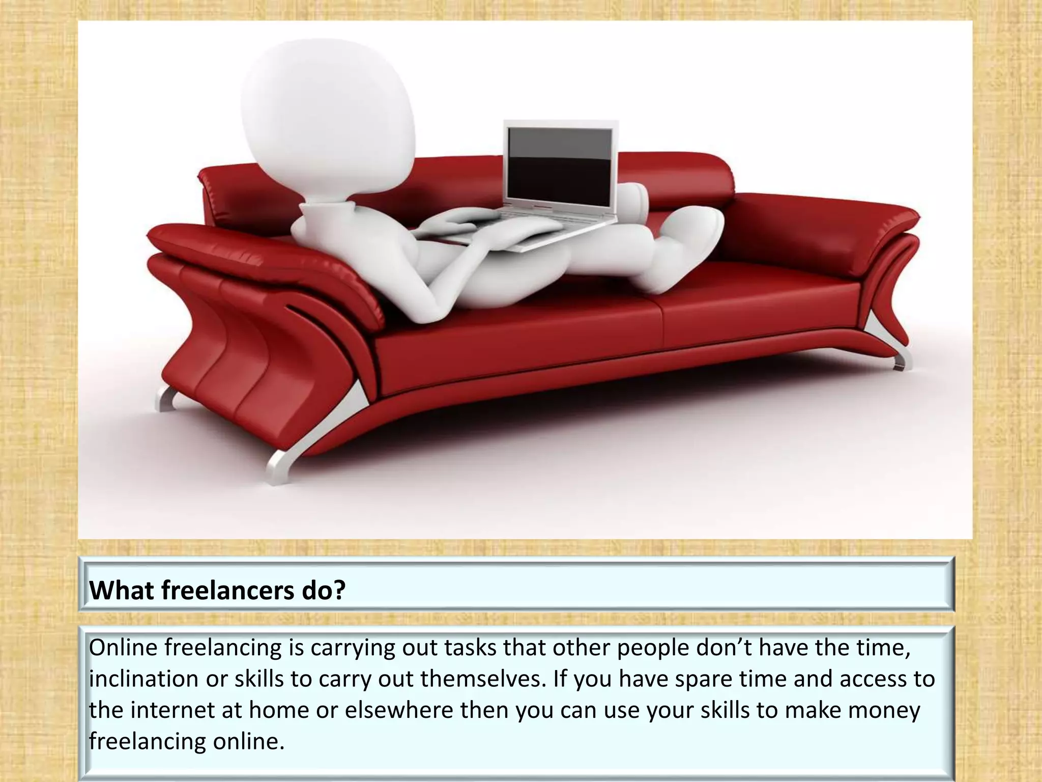 Powerpoint Presentation on freelancing by Sazzad Hossain, IIUC | PPTX | Freelance Writing ...