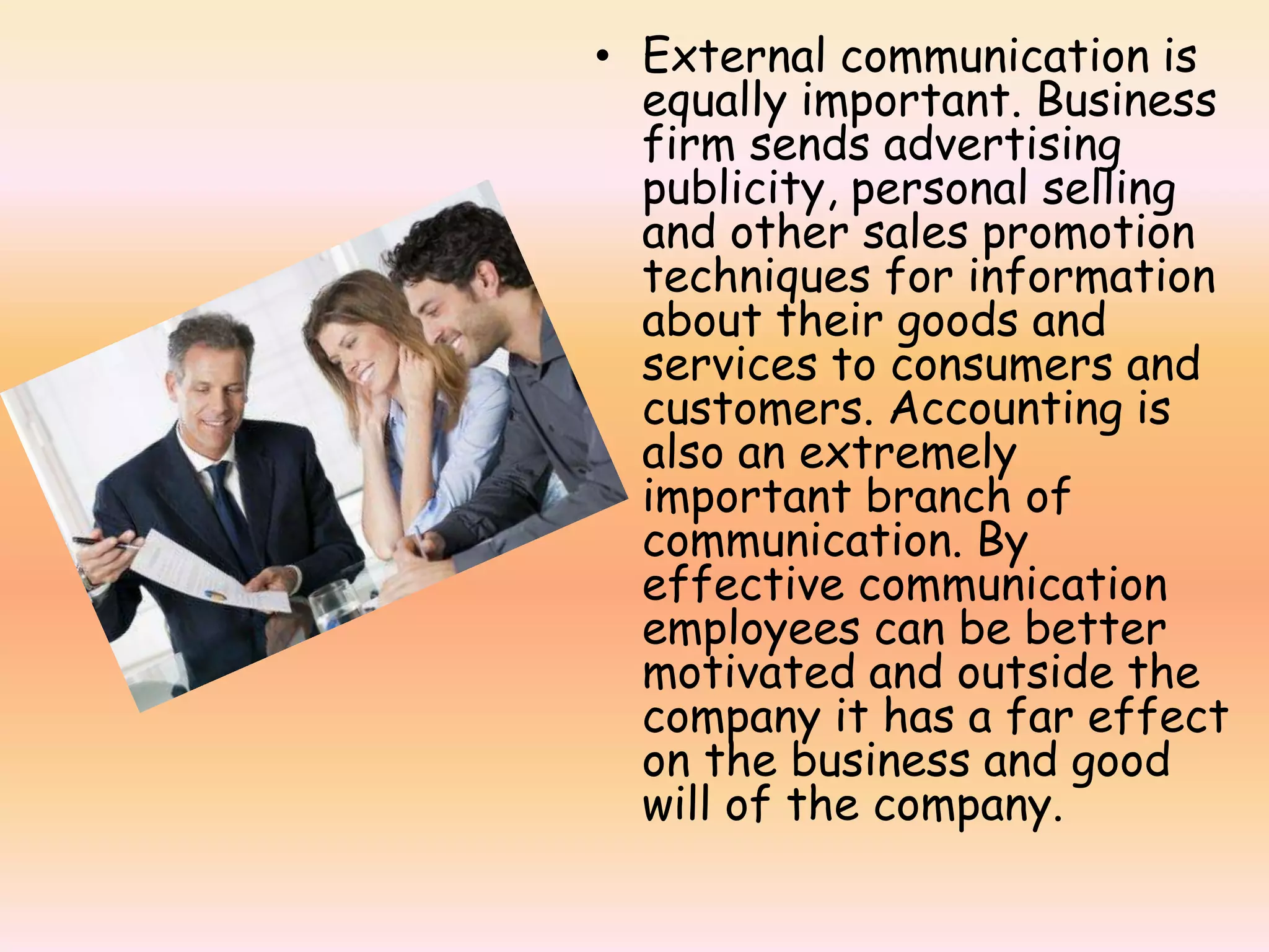 The Role of Communication in Business | PPT