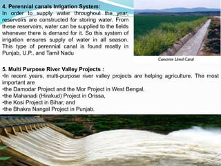 water supply and irrigation | PPTX