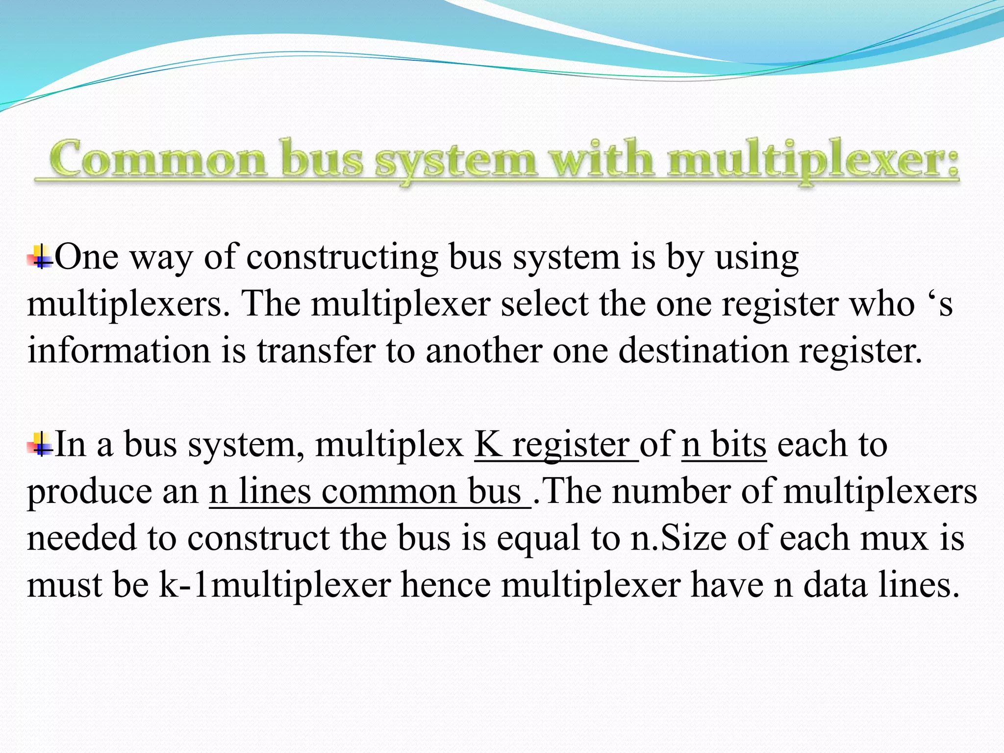 bus and memory tranfer (computer organaization) | PPTX