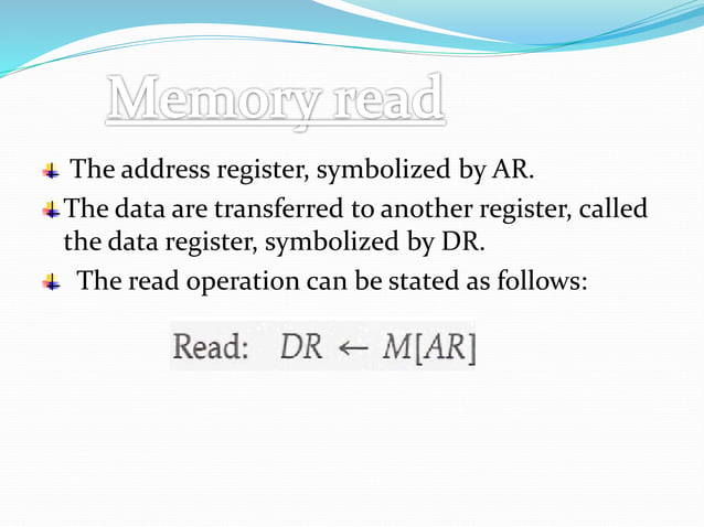 bus and memory tranfer (computer organaization) | PPTX | Data Storage and Warehousing | Computing