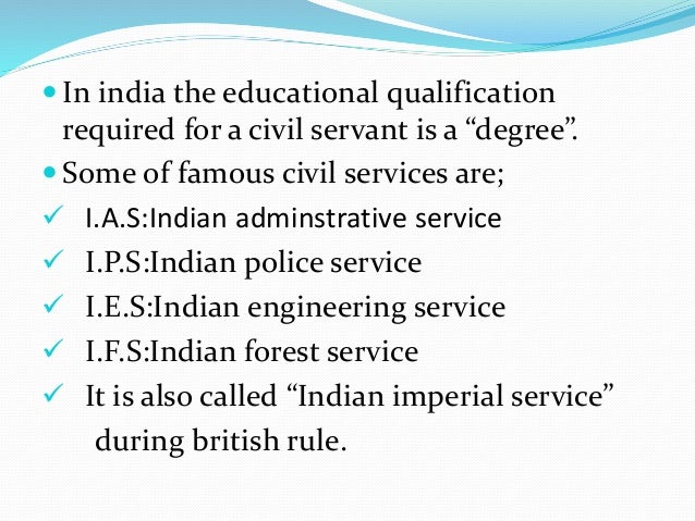 Indian Civil Services