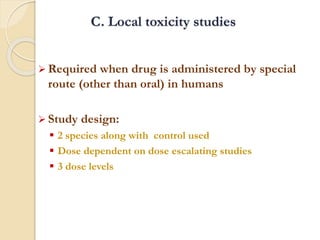 animal toxicity studies | PPTX