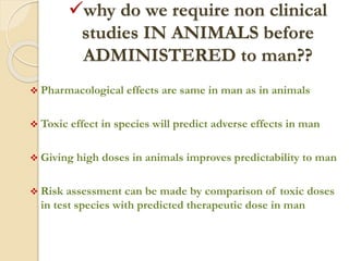 animal toxicity studies | PPTX