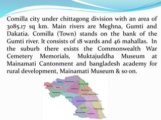 Comilla one of the oldest city of Bangladesh | PPTX