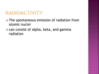 Radio isotopes in surgery | PPTX