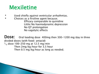 ANTI ARRHYTHMIC DRUGS 1 toufiqur rahman | PPSX