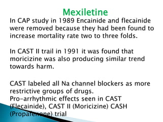 ANTI ARRHYTHMIC DRUGS 1 toufiqur rahman | PPSX