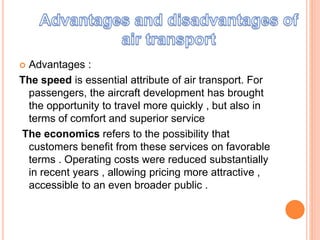 Air transport | PPTX