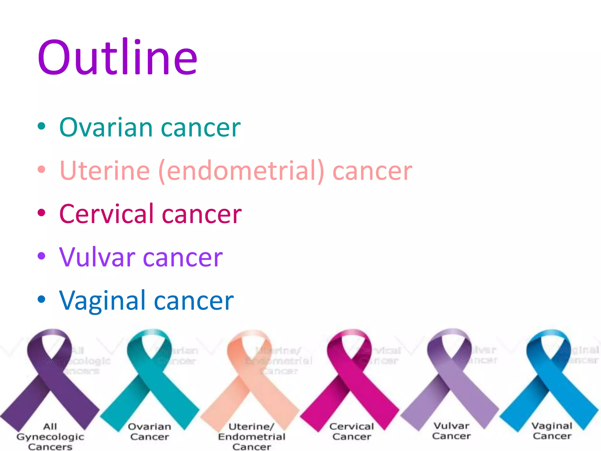 gynecologic cancers | PPTX