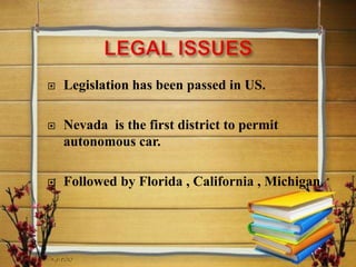 Google driverless car | PPT