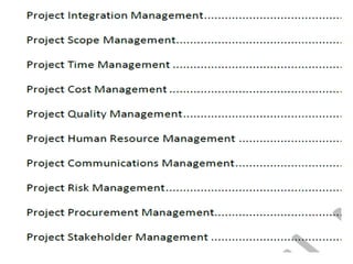 project management introduction | PPT