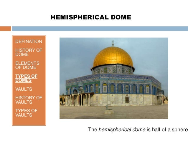dome and vault