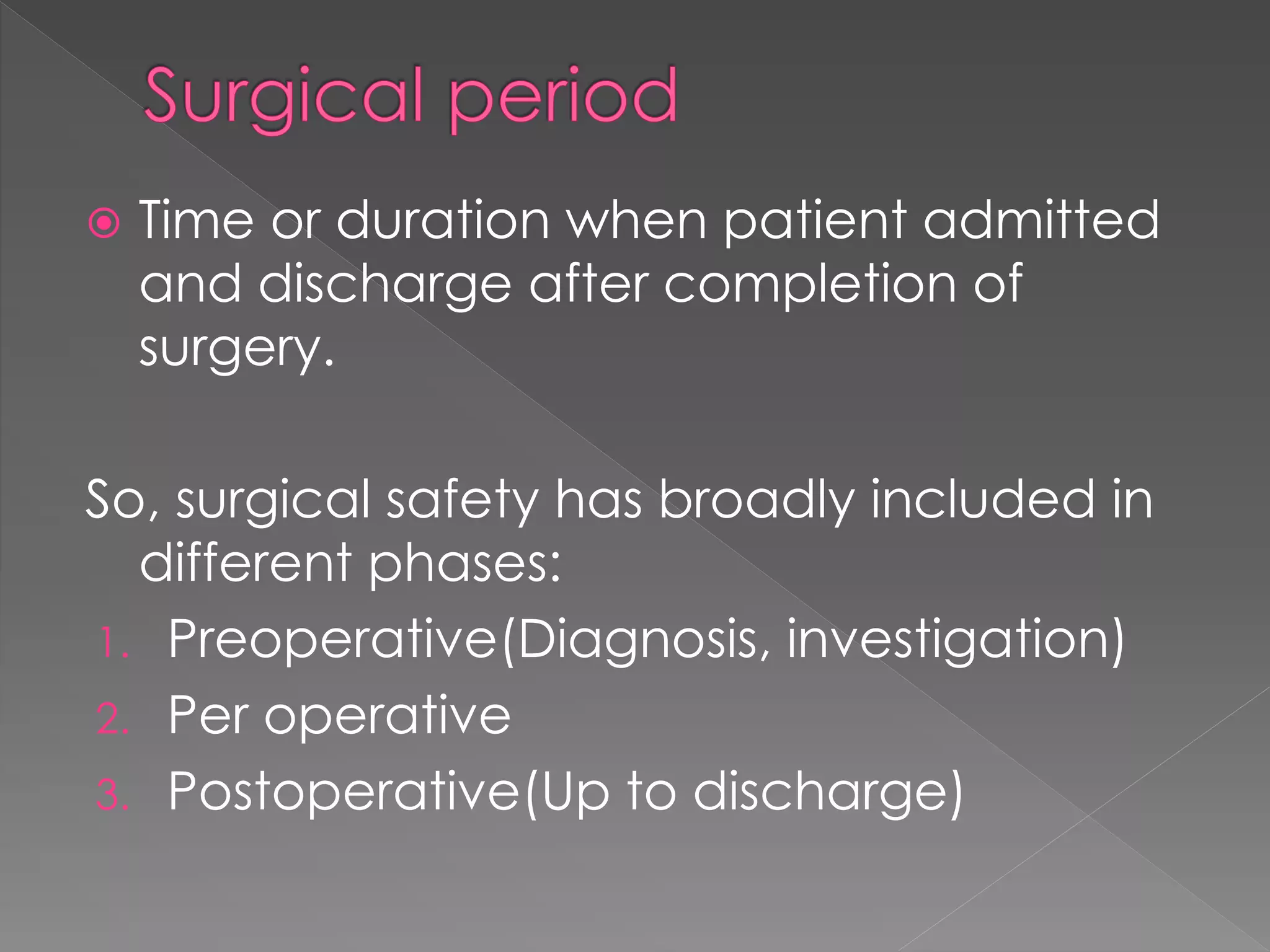 Surgical safety campaign | PDF