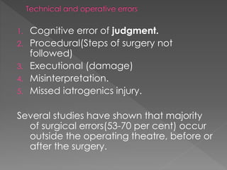 Surgical Safety & Safer surgery | PPTX