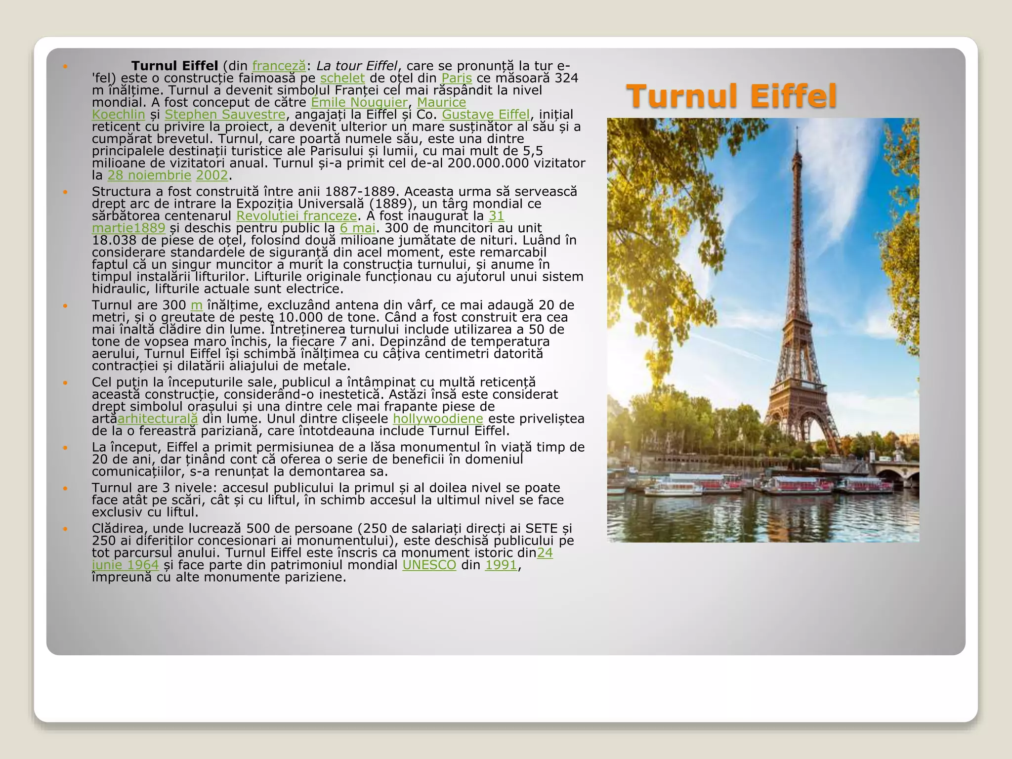 Monumentele Frantei | PPT