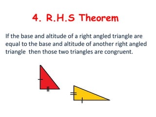 An introduction to Congruent Triangles | PPTX | Physics | Science