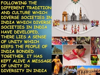 unity in diversity | PPTX