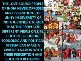 unity in diversity | PPTX