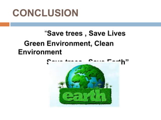 deforestation and afforestation | PPTX