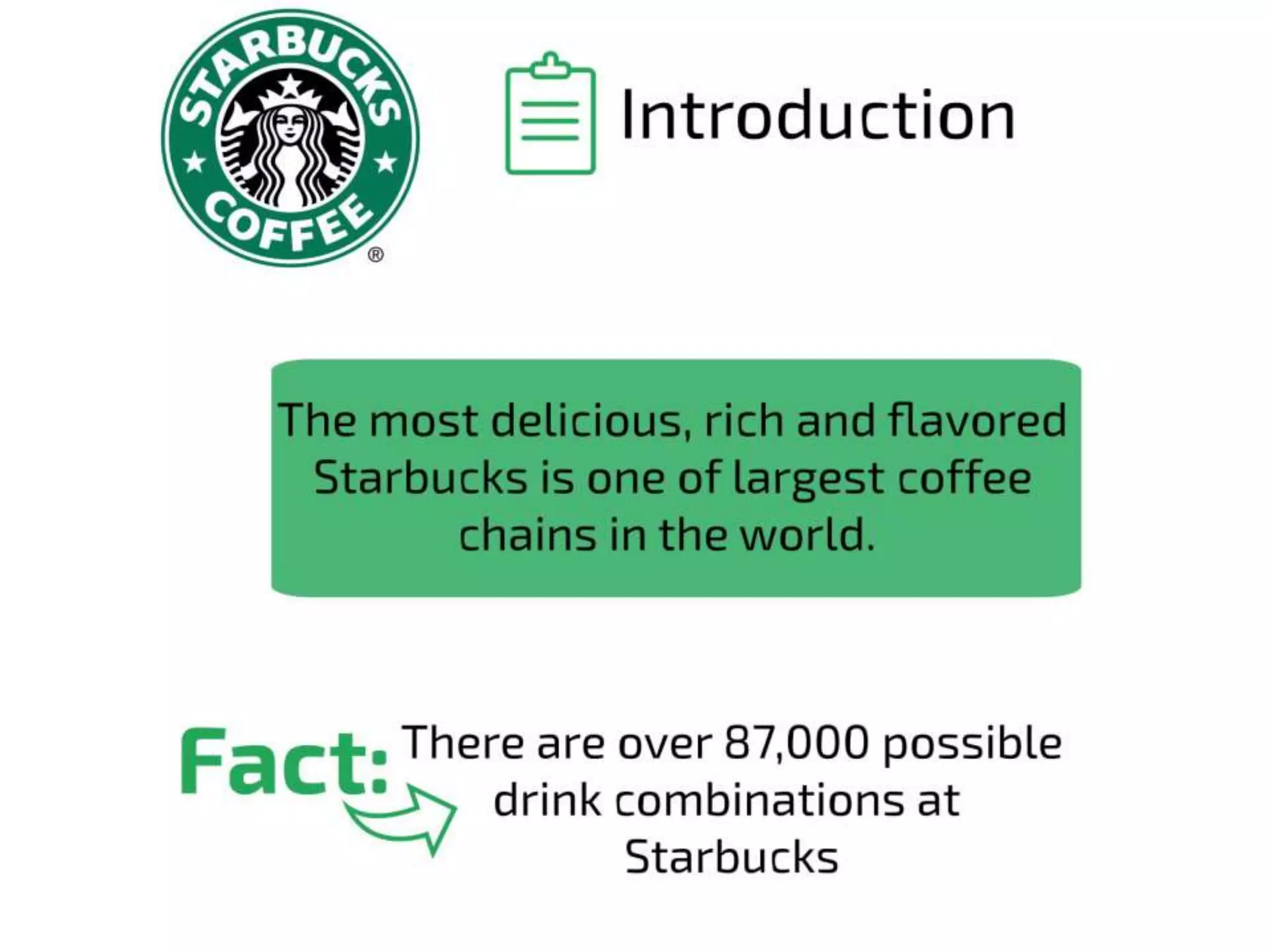 Starbucks Competitors: The Big Three | PPTX