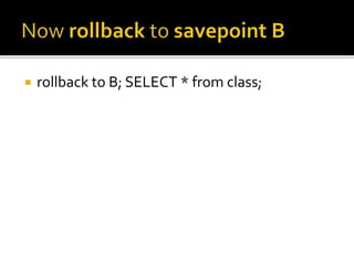 DML, DDL, DCL ,DRL/DQL and TCL Statements in SQL with Examples | PPTX