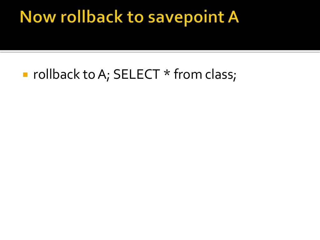 Dml Ddl Dcl Drldql And Tcl Statements In Sql With Examples