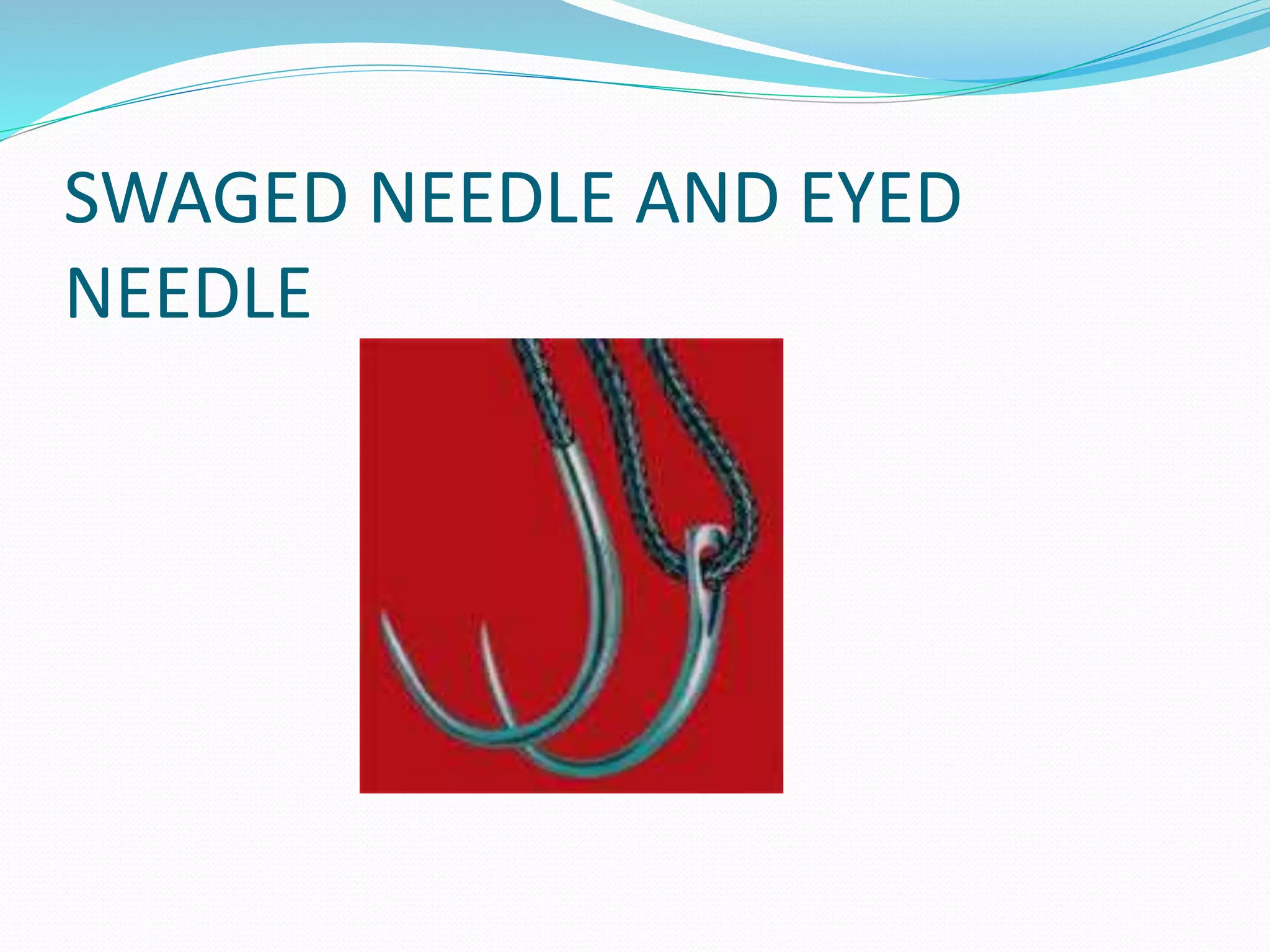 sutures and needles in ophthalmology | PPTX