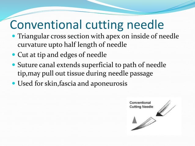 sutures and needles in ophthalmology | PPTX | First Aid | Injuries