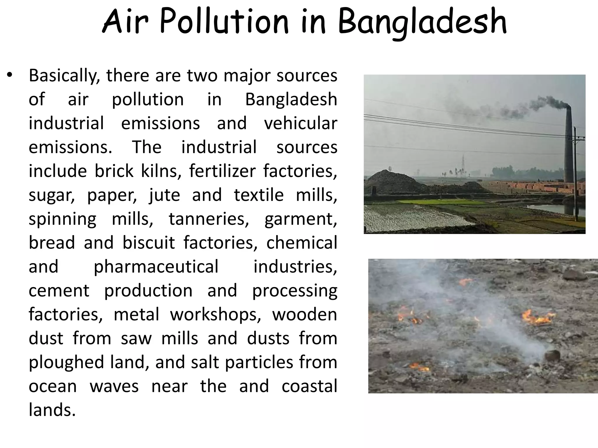 Air Pollution (slide presentation) | PPTX