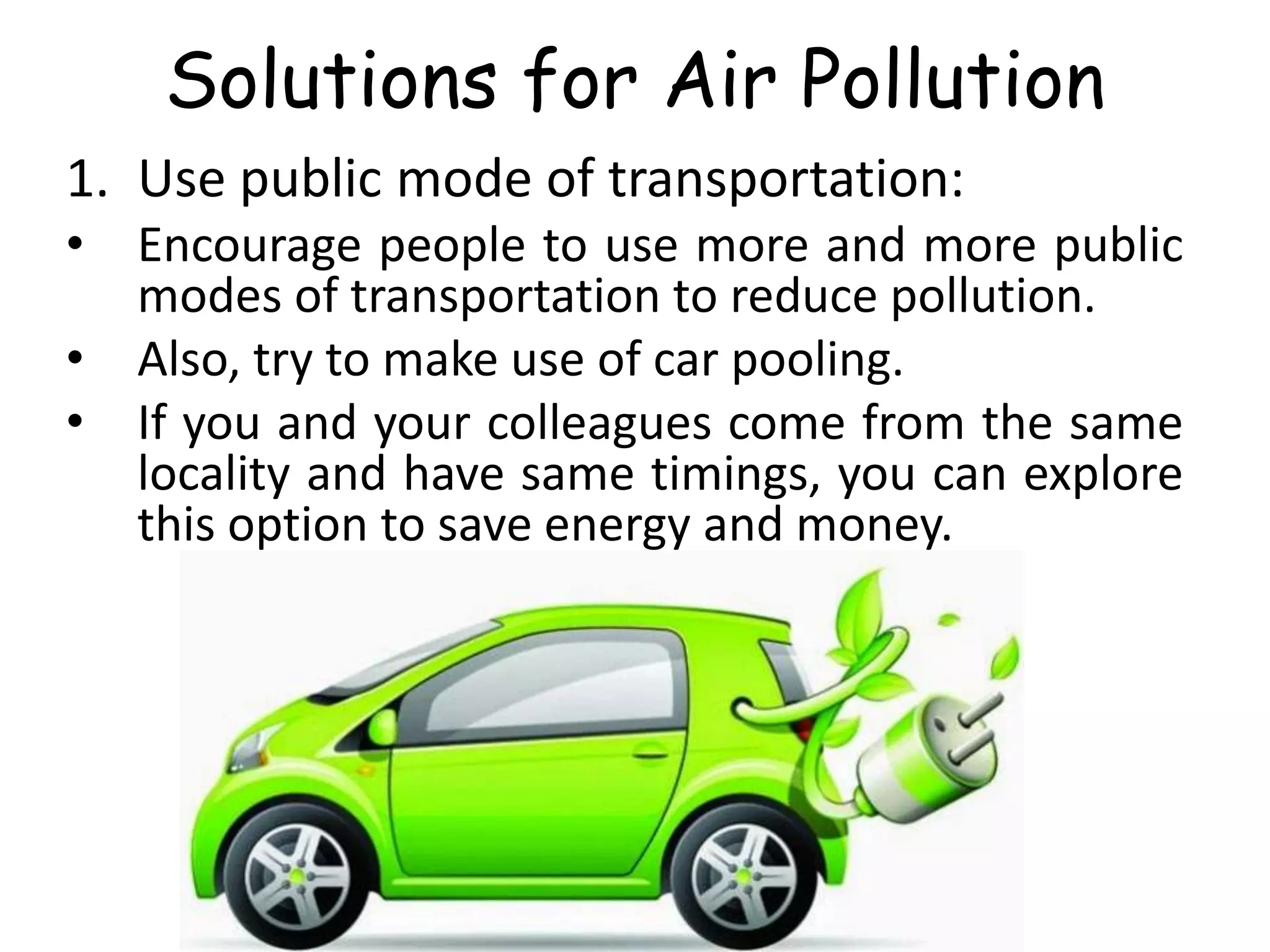 Air Pollution (slide presentation) | PPTX