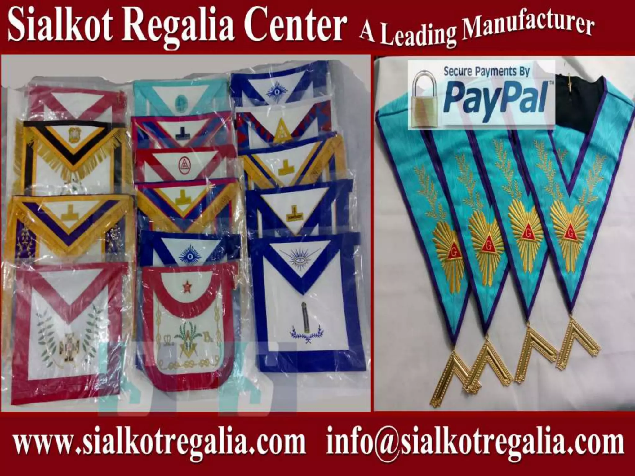 Masonic Regalia Aprons | PPT