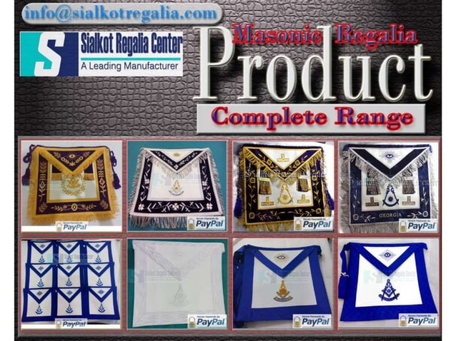 Masonic Regalia PM Aprons | PPTX