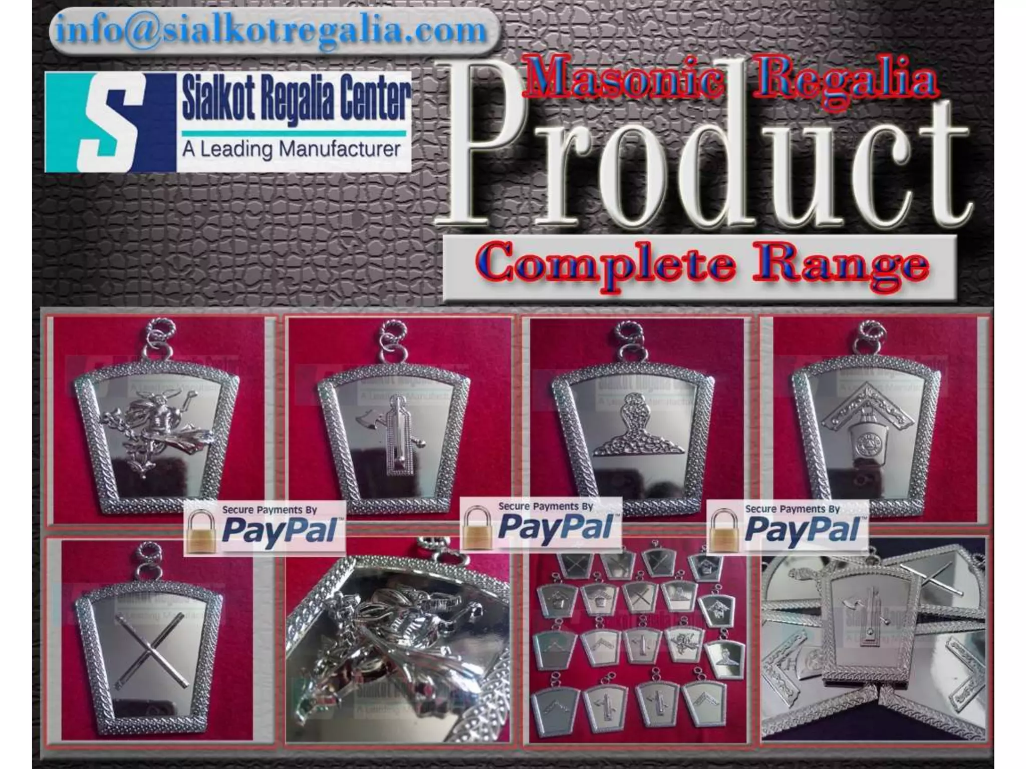 Masonic Mark officer jewel silver | PPT
