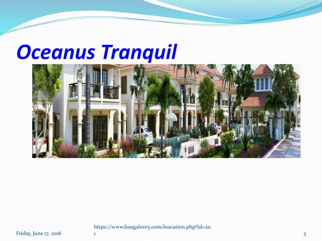 Oceanus Tranquil | PPTX