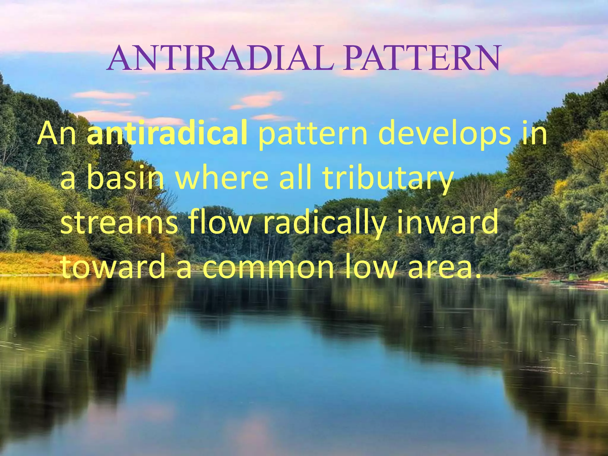 radial drainage | PPTX