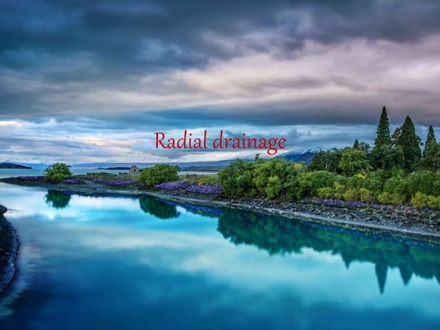 radial drainage | PPTX