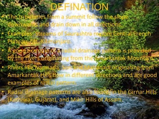 radial drainage | PPTX