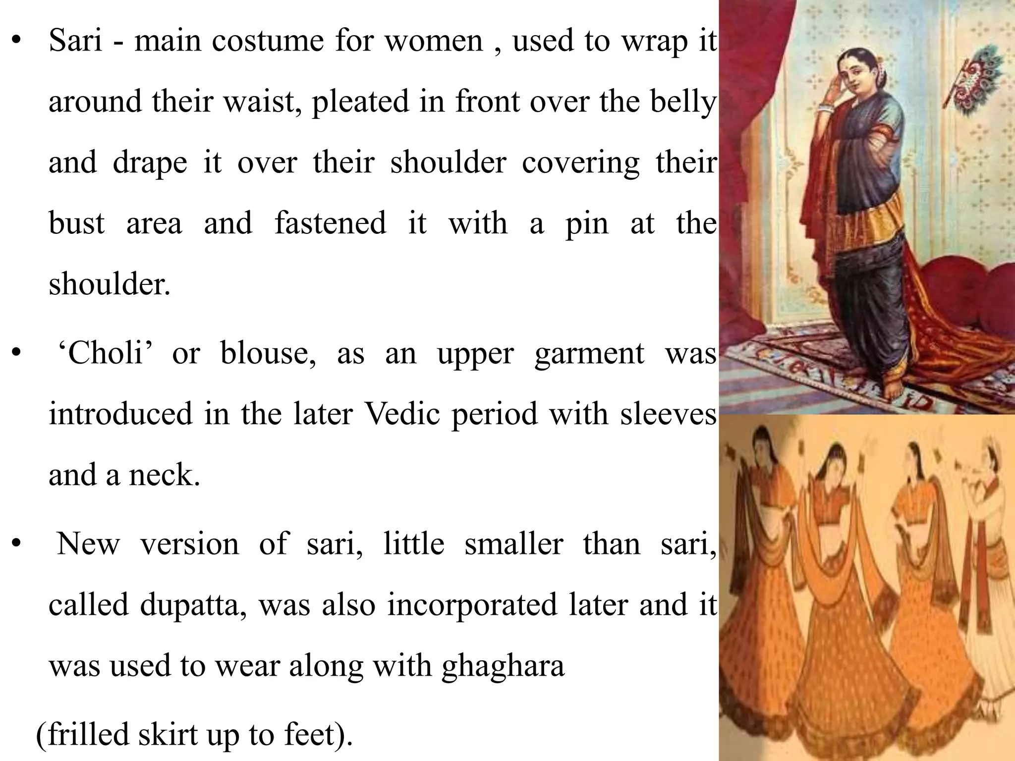 Indian fashion from ancient to modern | PPTX
